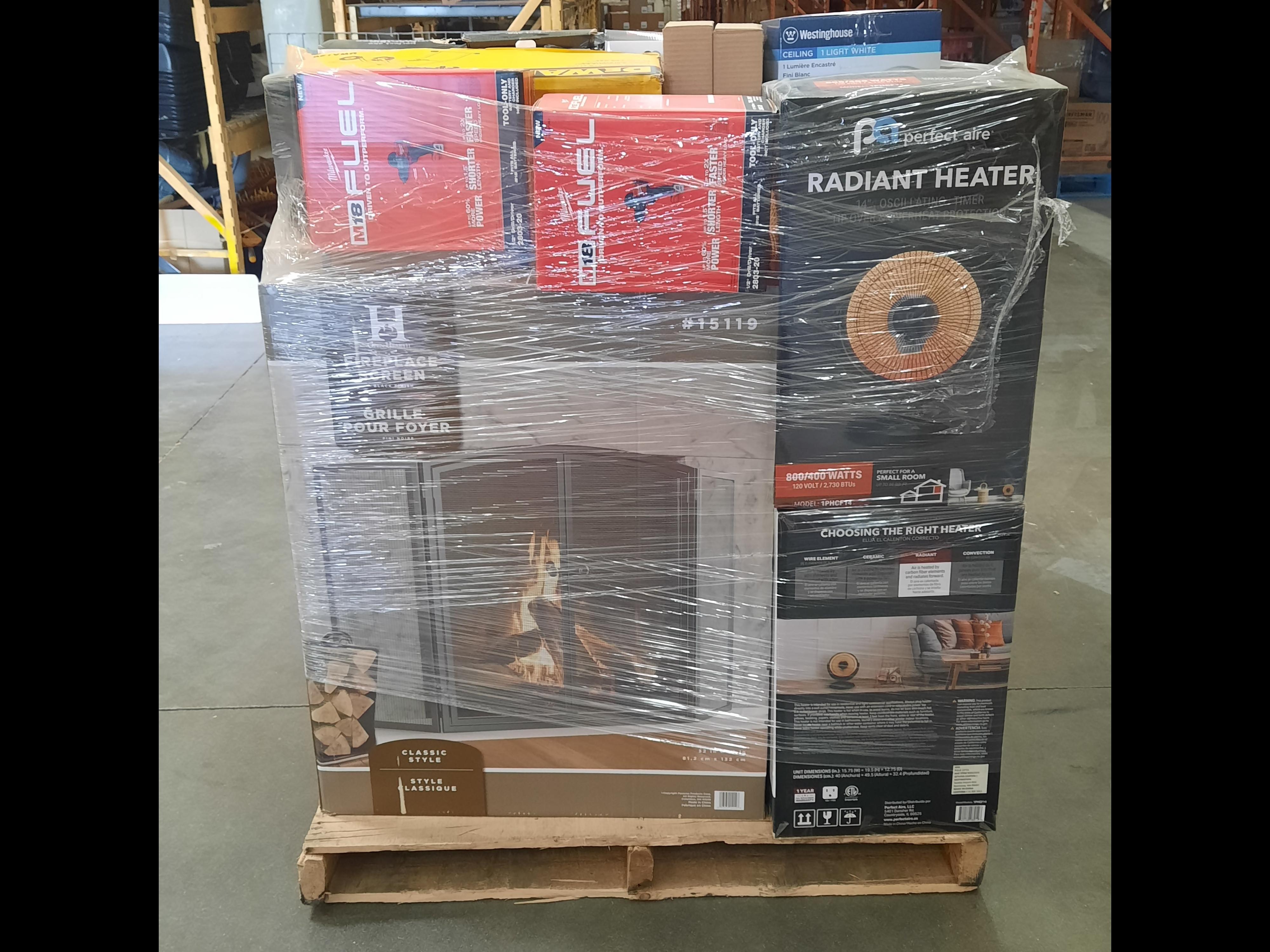 5 Pallets of UNMANIFESTED Mixed Merchandise, Used - Good Condition ...