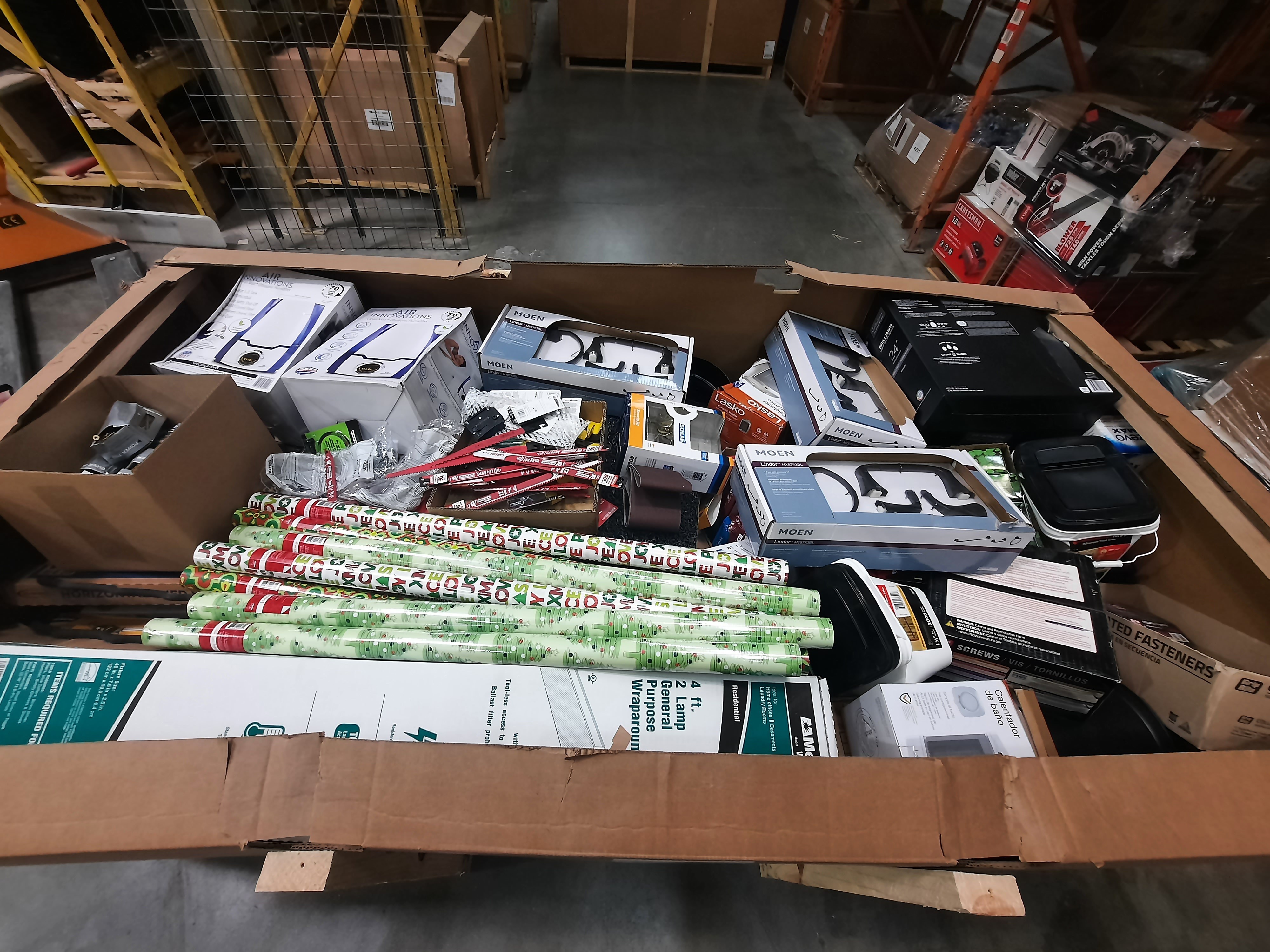 3 Pallets of UNMANIFESTED Mixed Merchandise, Used - Fair Condition ...