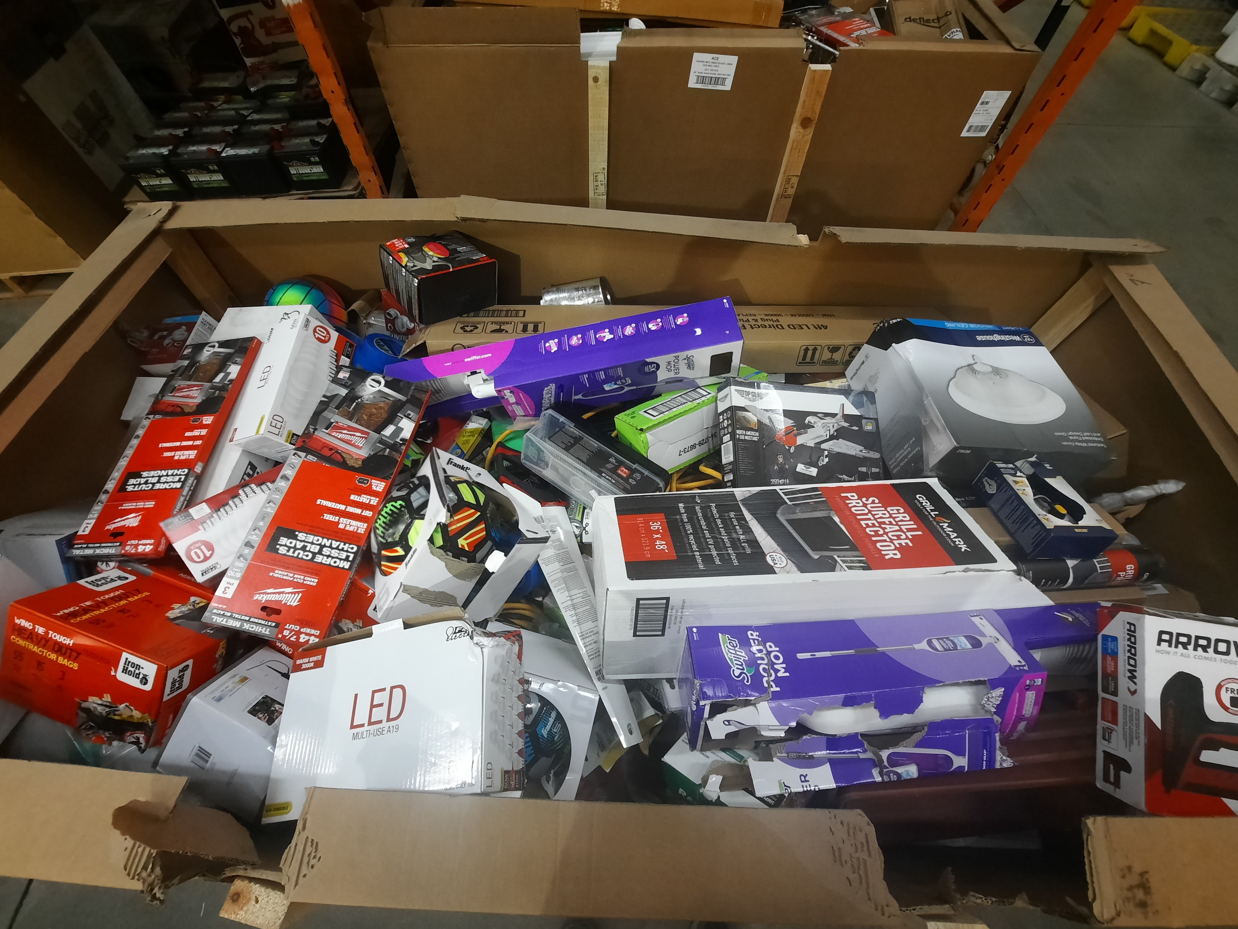 3 Pallets of UNMANIFESTED Mixed Merchandise, Used - Fair Condition ...