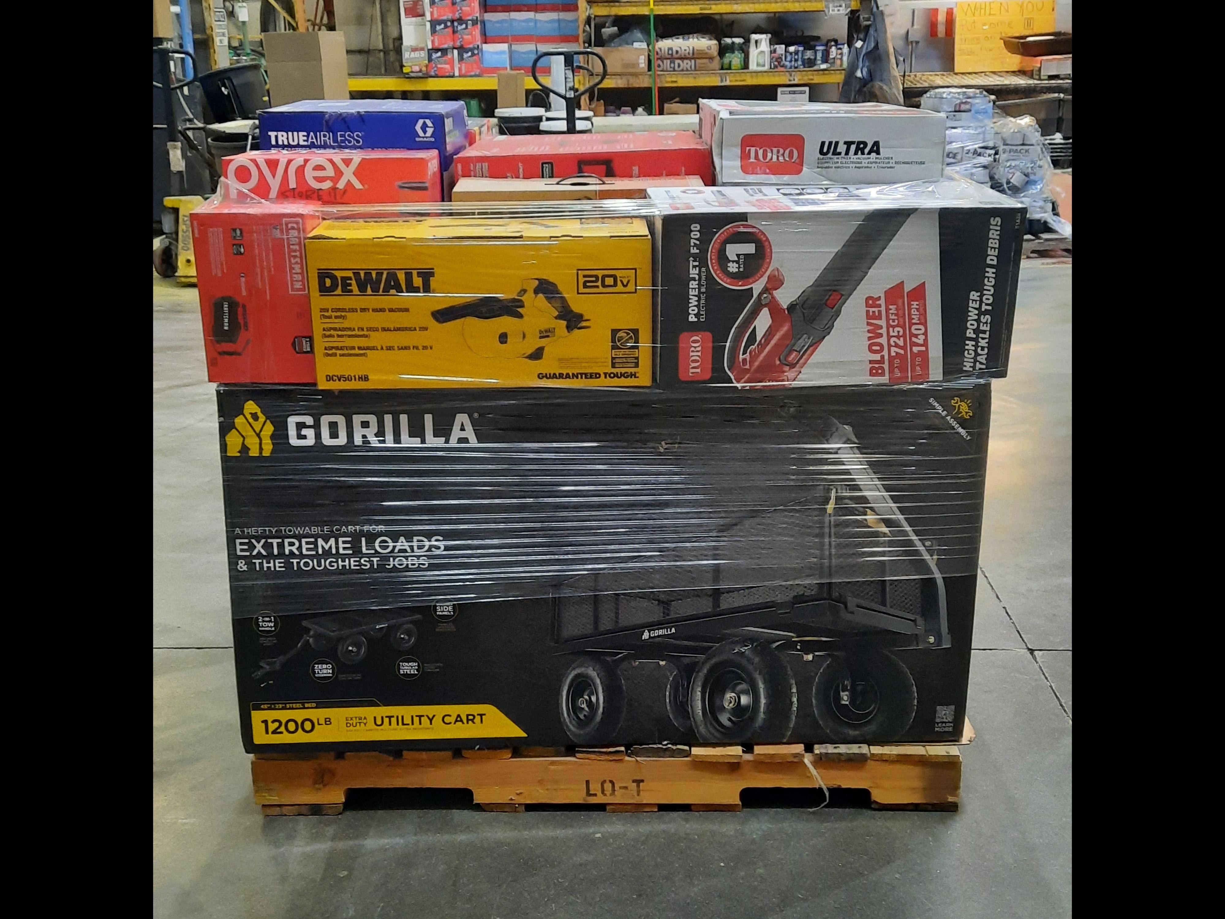 5 Pallets of UNMANIFESTED Mixed Merchandise, Used - Good Condition ...