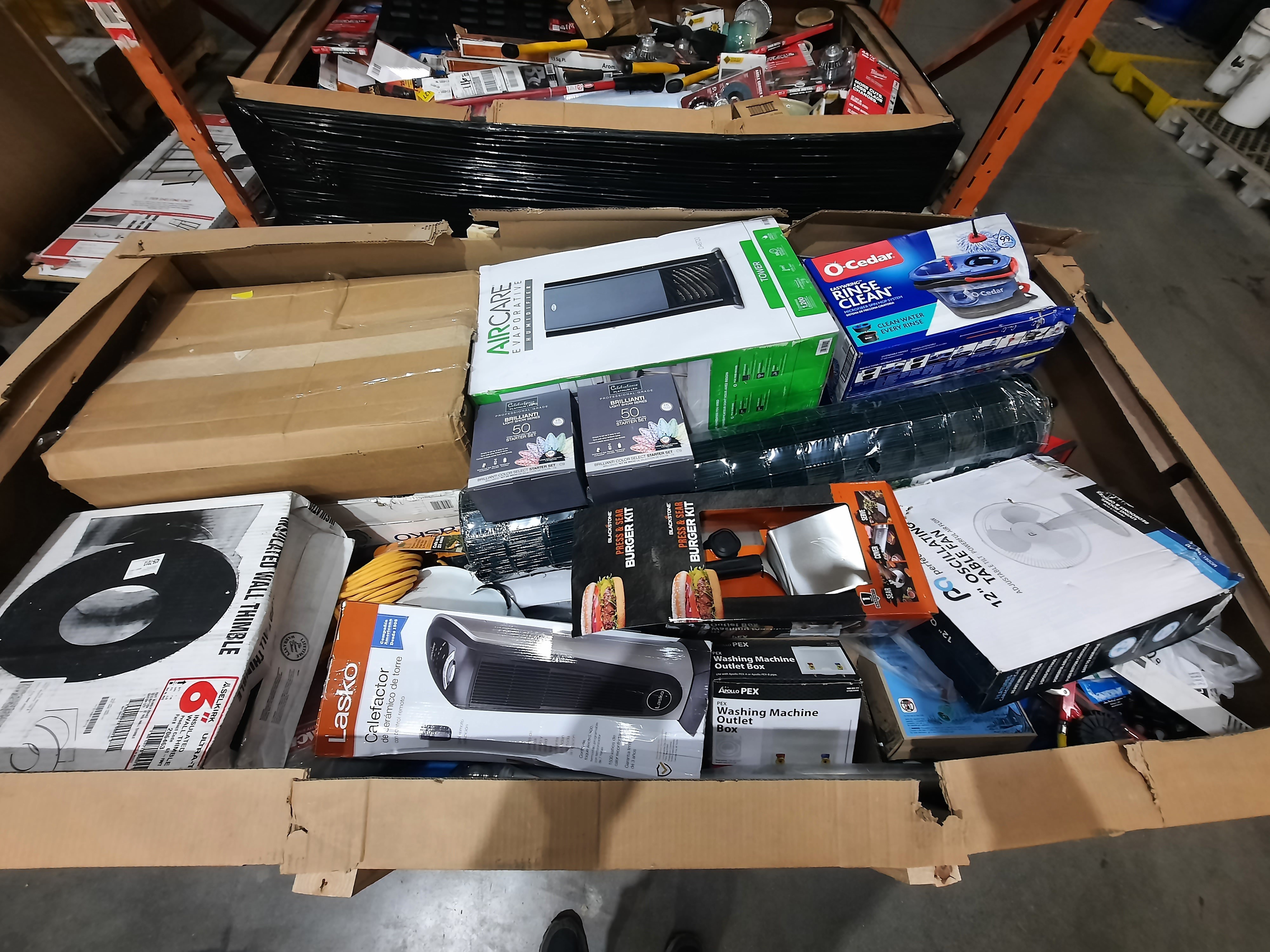 3 Pallets of UNMANIFESTED Mixed Merchandise, Used - Fair Condition ...
