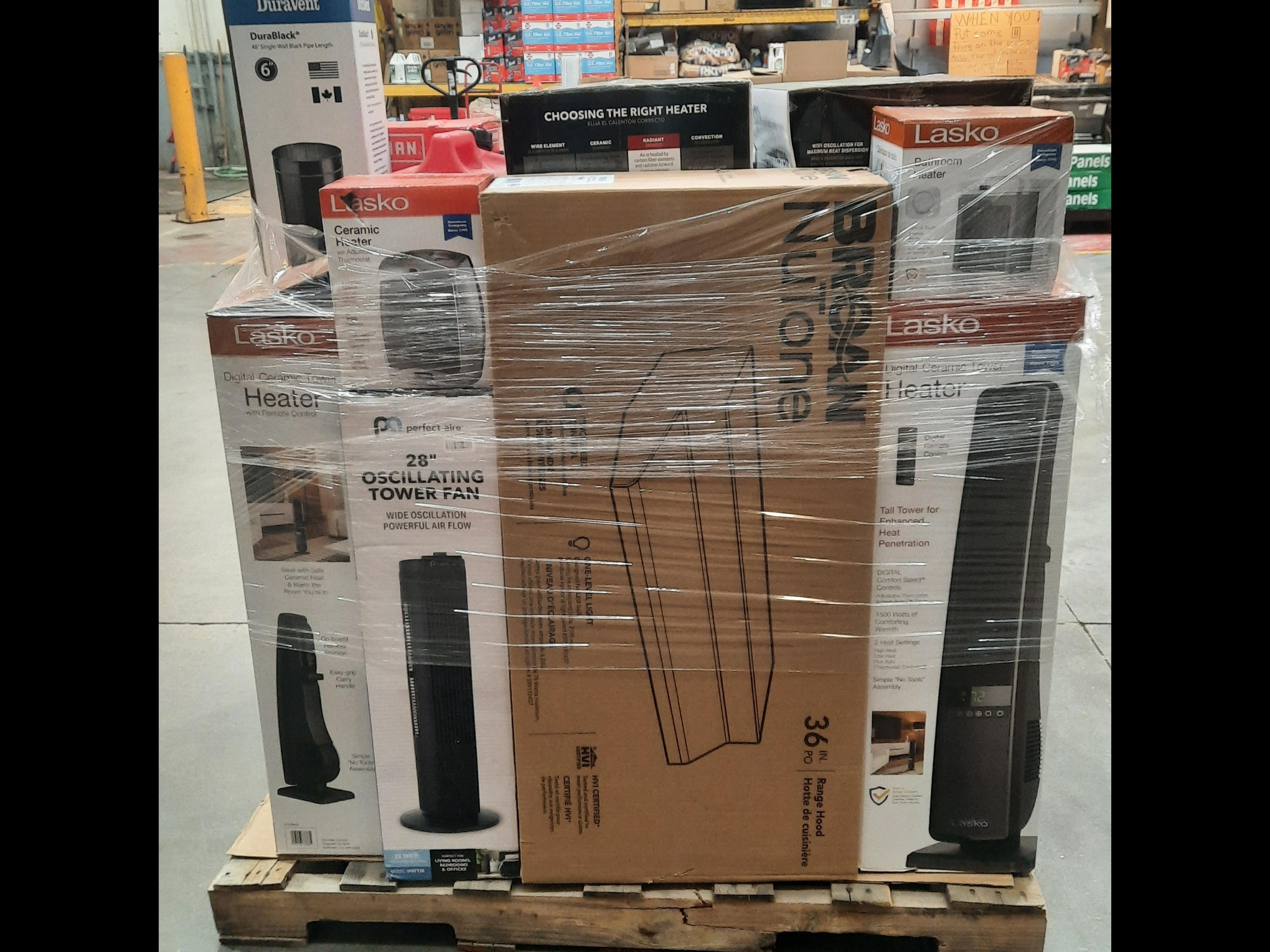 5 Pallets of UNMANIFESTED Mixed Merchandise, Like New Condition ...