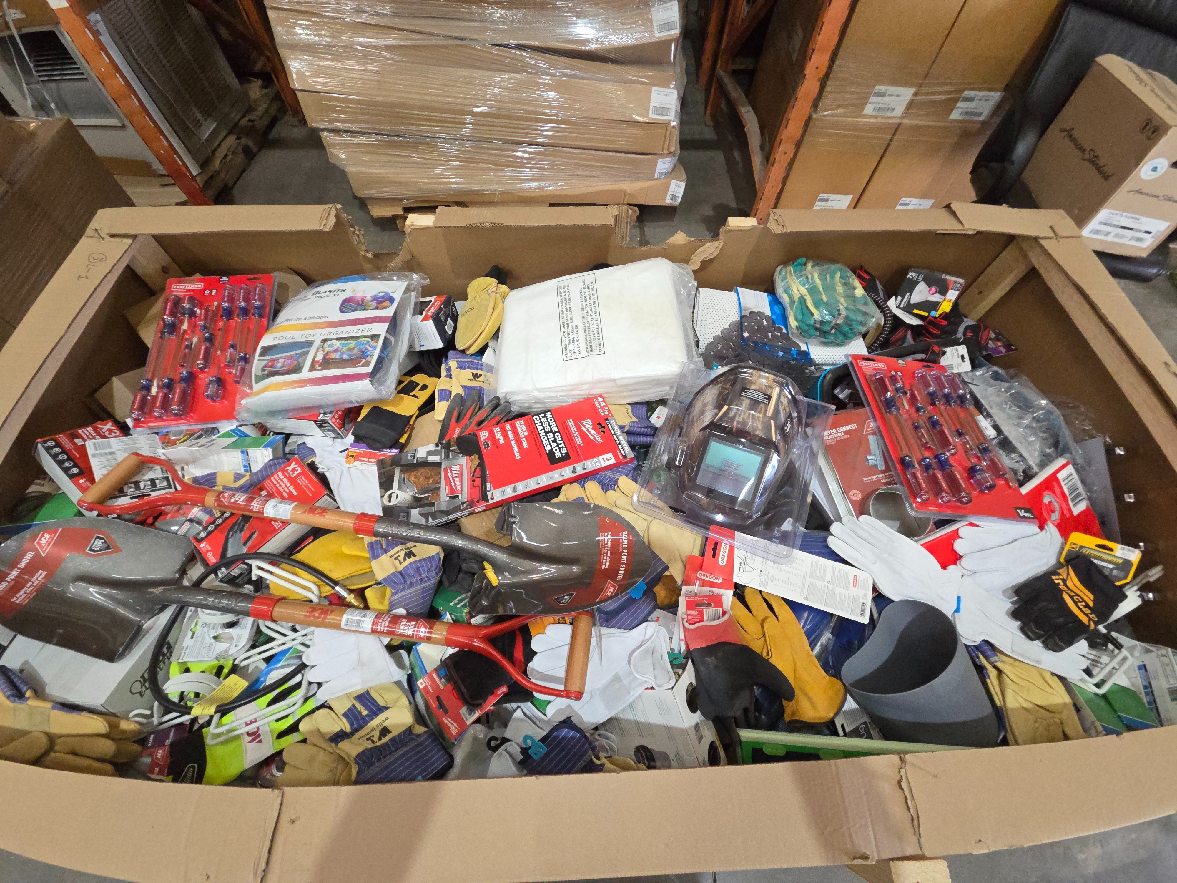 3 Pallets of UNMANIFESTED Mixed Merchandise, Used - Fair Condition ...