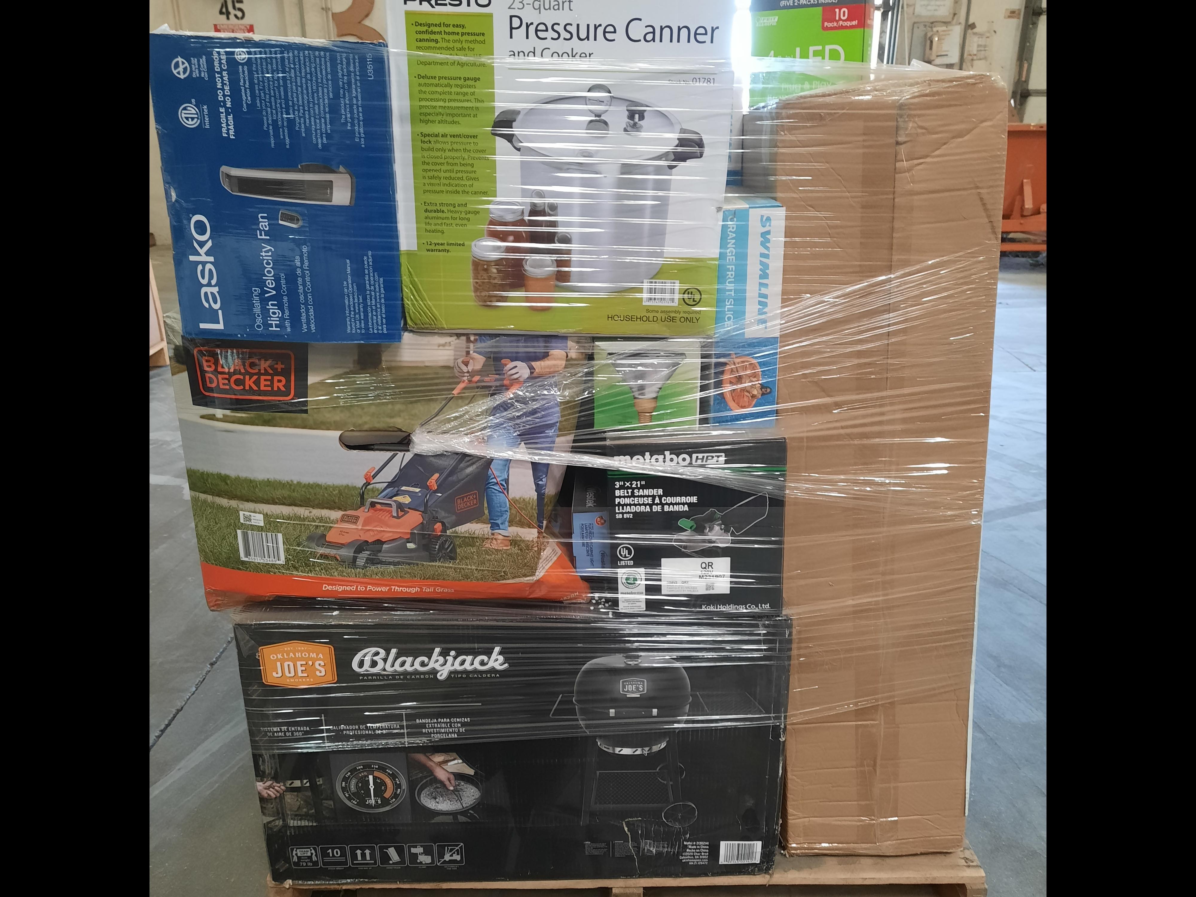 4 Pallets of UNMANIFESTED Mixed Merchandise, Like New Condition ...