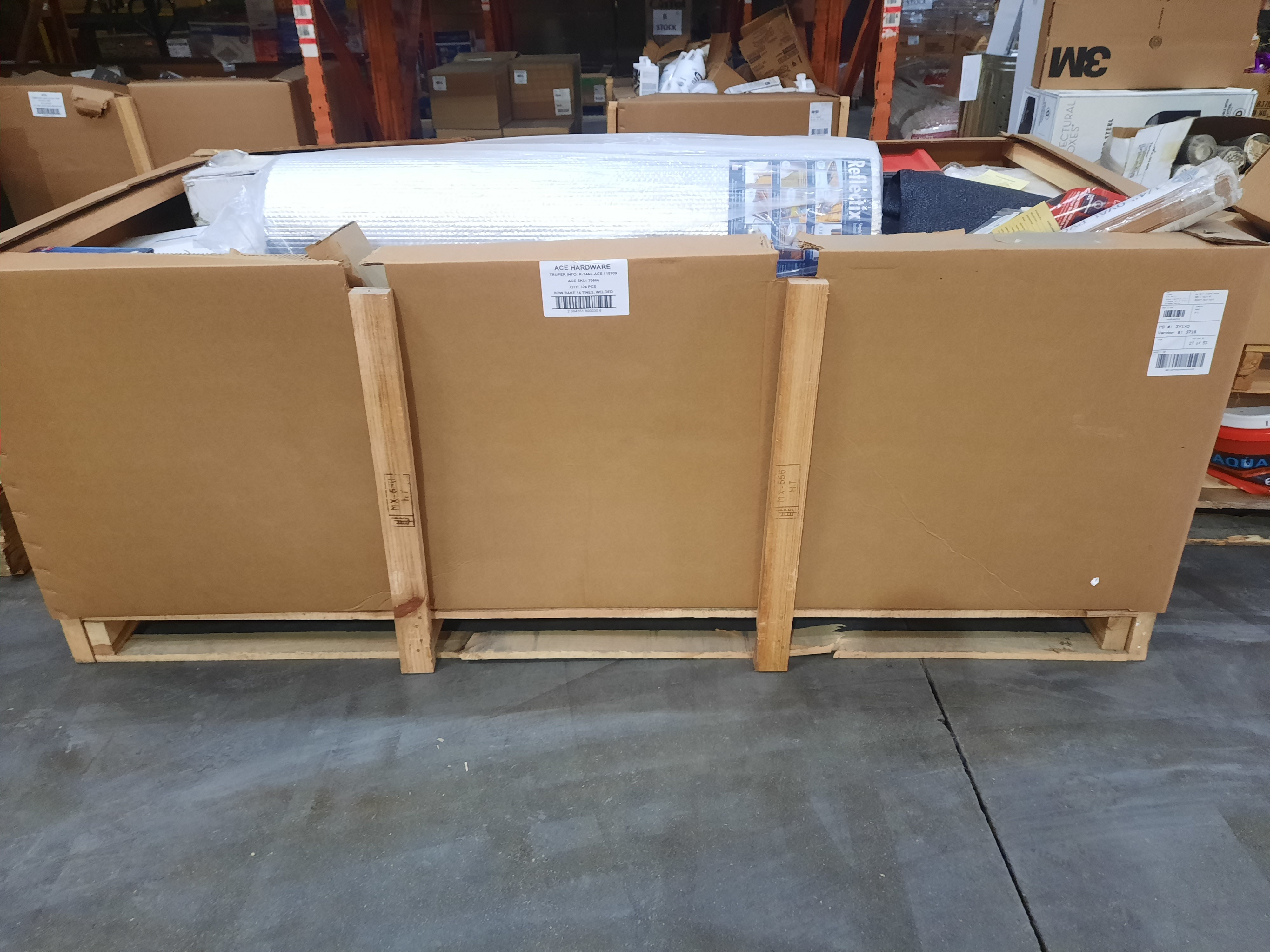 2 Pallets of UNMANIFESTED Mixed Merchandise, Used - Fair Condition ...