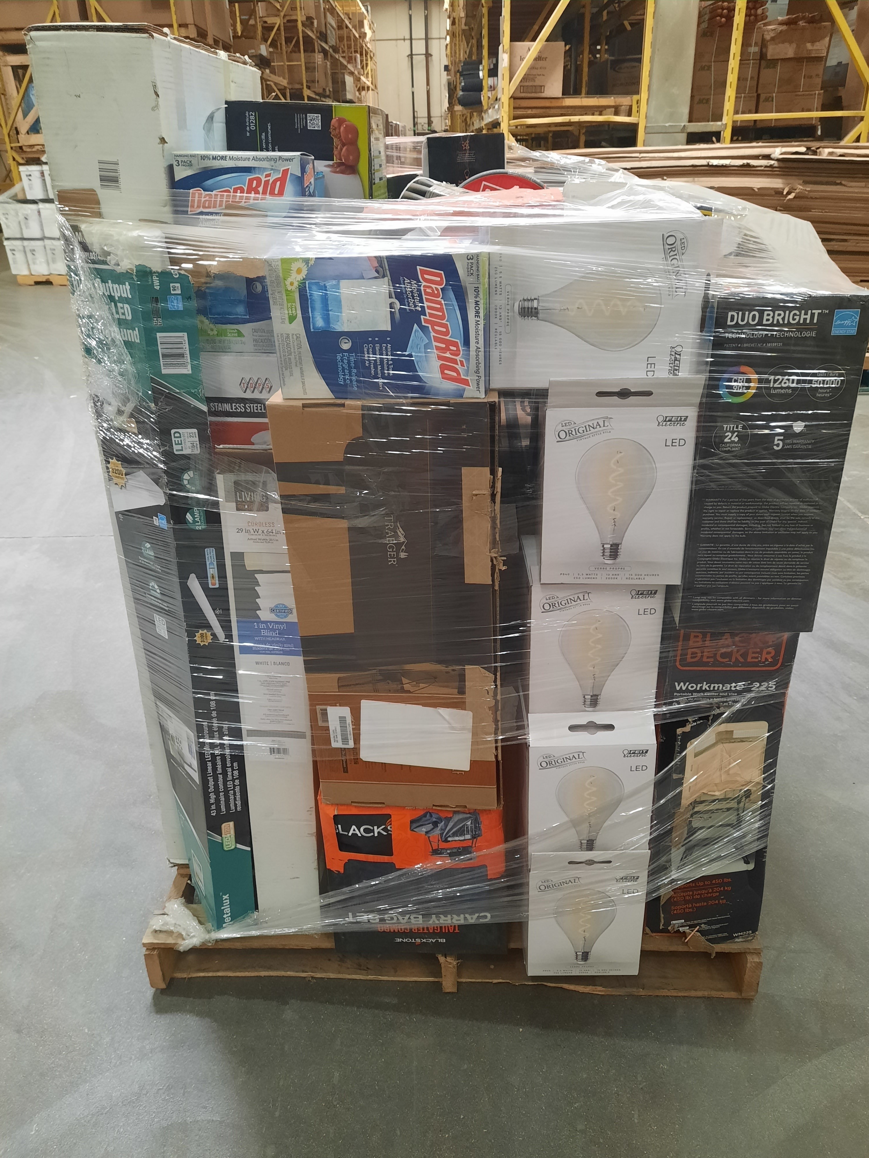 4 Pallets of UNMANIFESTED Mixed Merchandise, Like New Condition ...