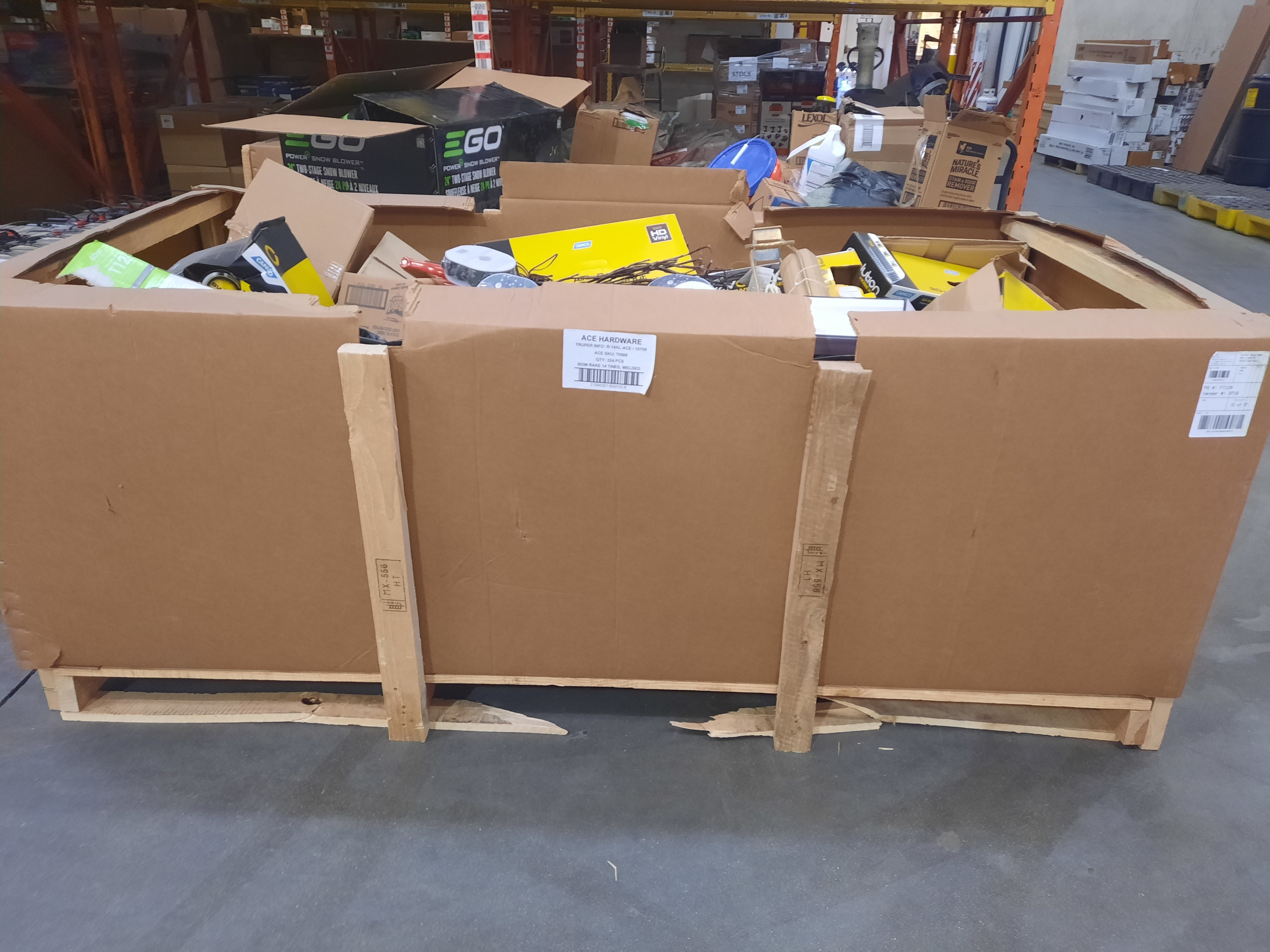 3 Pallets of UNMANIFESTED Mixed Merchandise, Used - Fair Condition ...