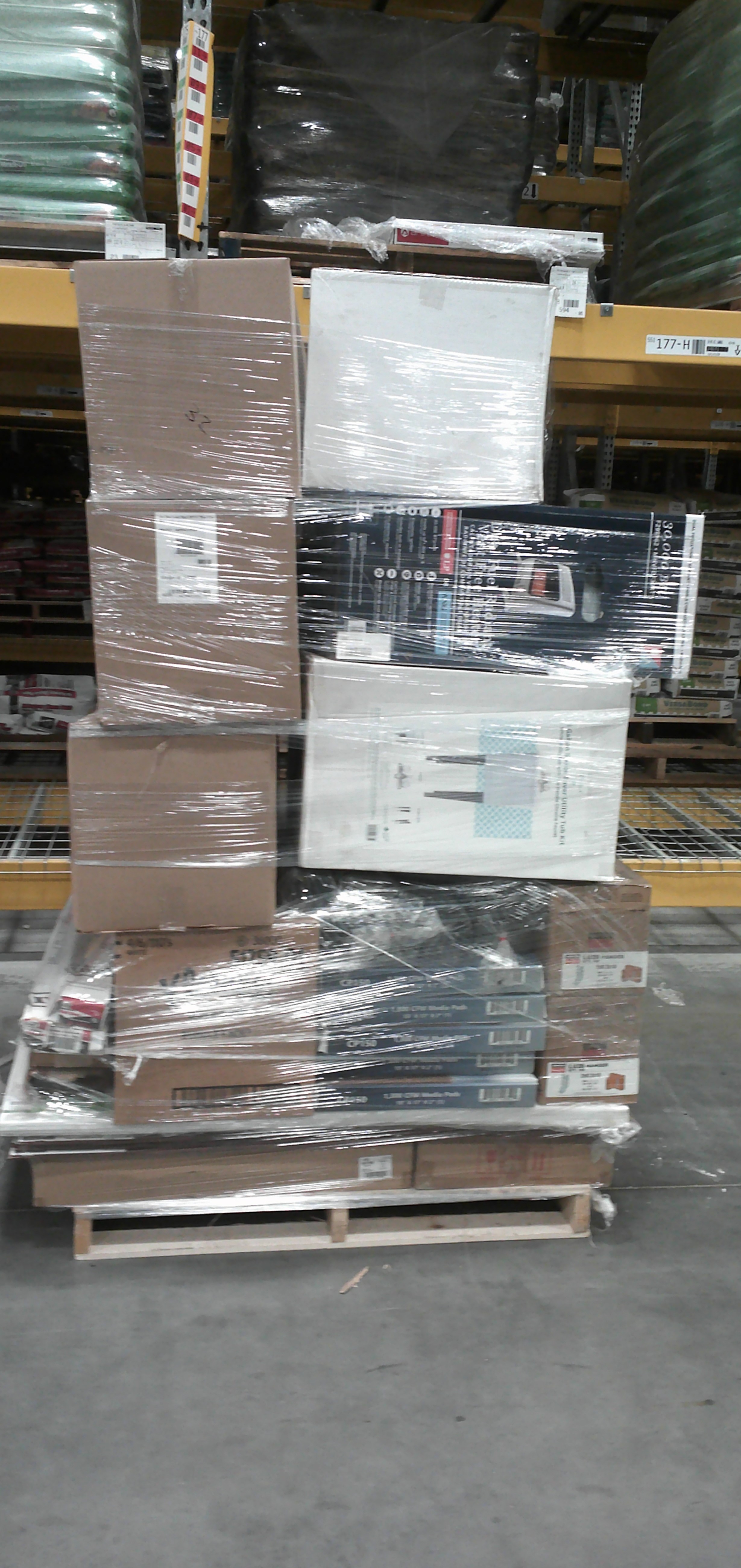 6 Pallets of UNMANIFESTED Mixed Merchandise, Used - Good Condition ...