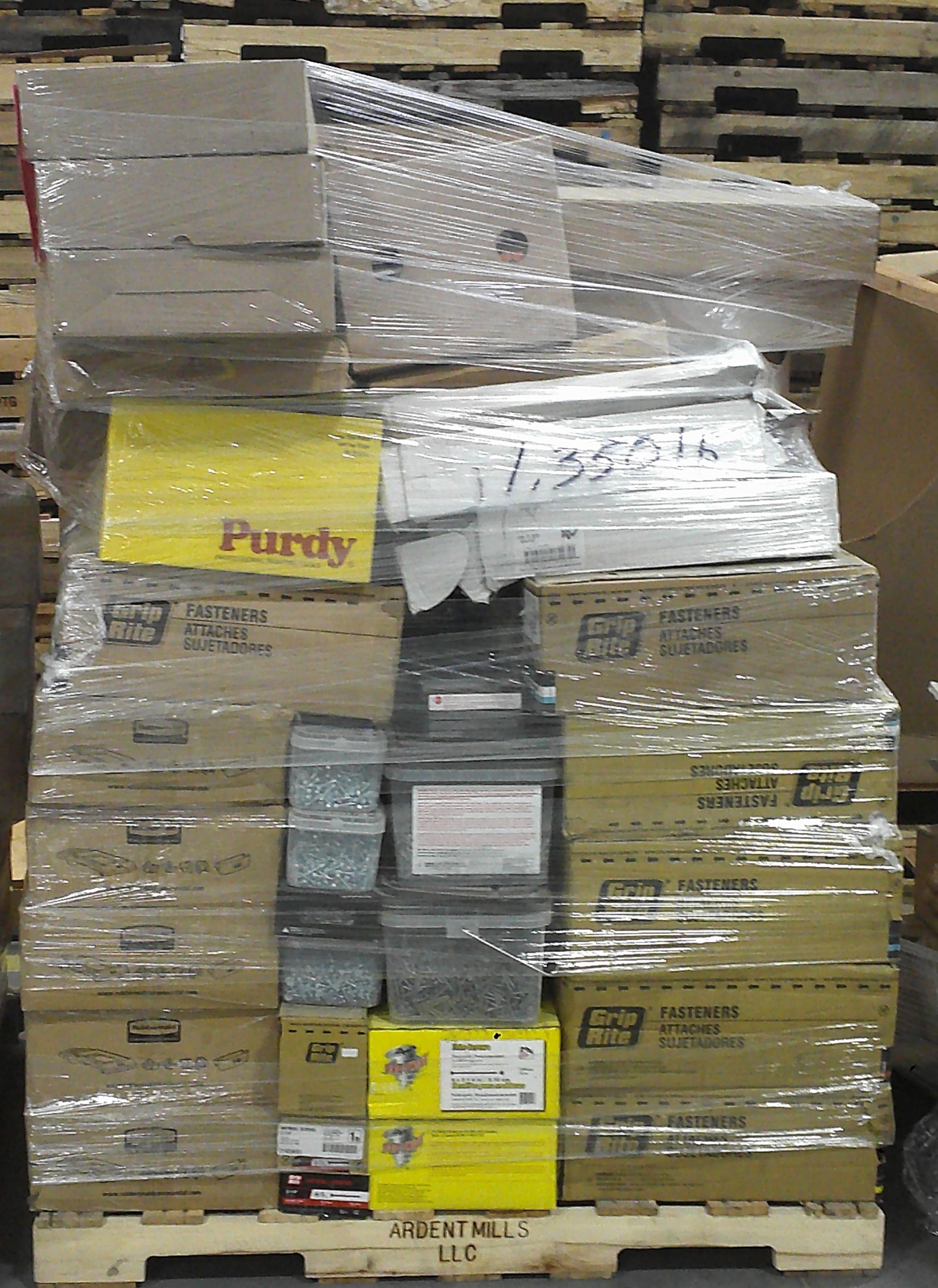 6 Pallets of UNMANIFESTED Mixed Merchandise, Used - Good Condition ...