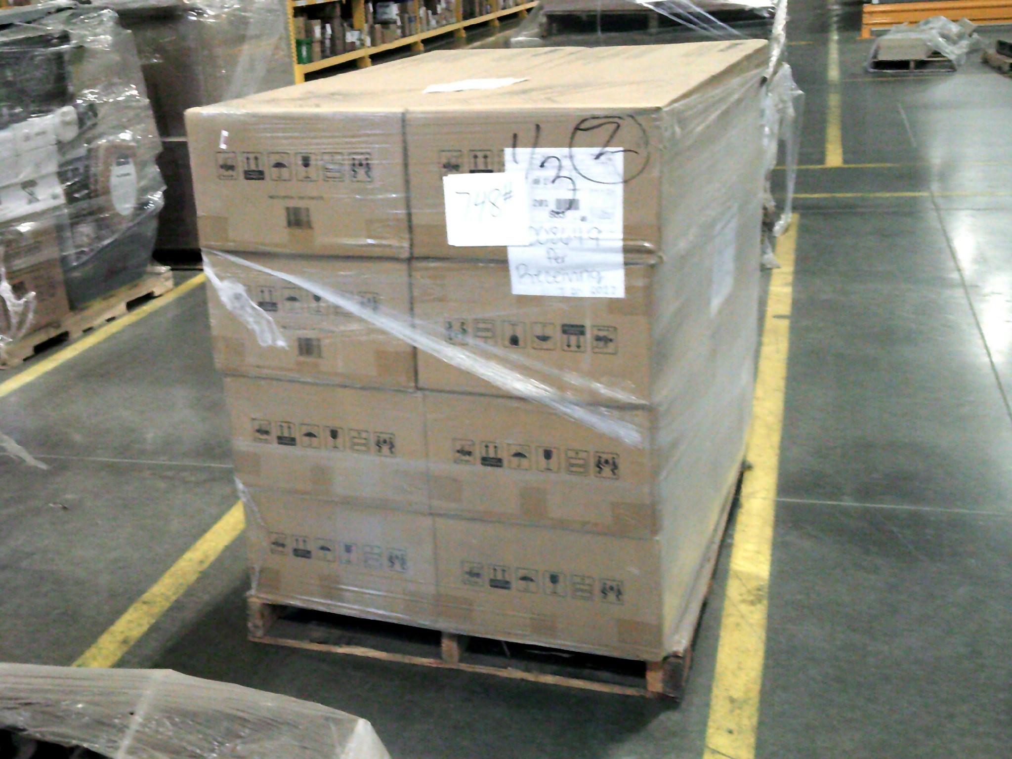 Truckload of UNMANIFESTED Mixed Merchandise, Used - Fair Condition ...