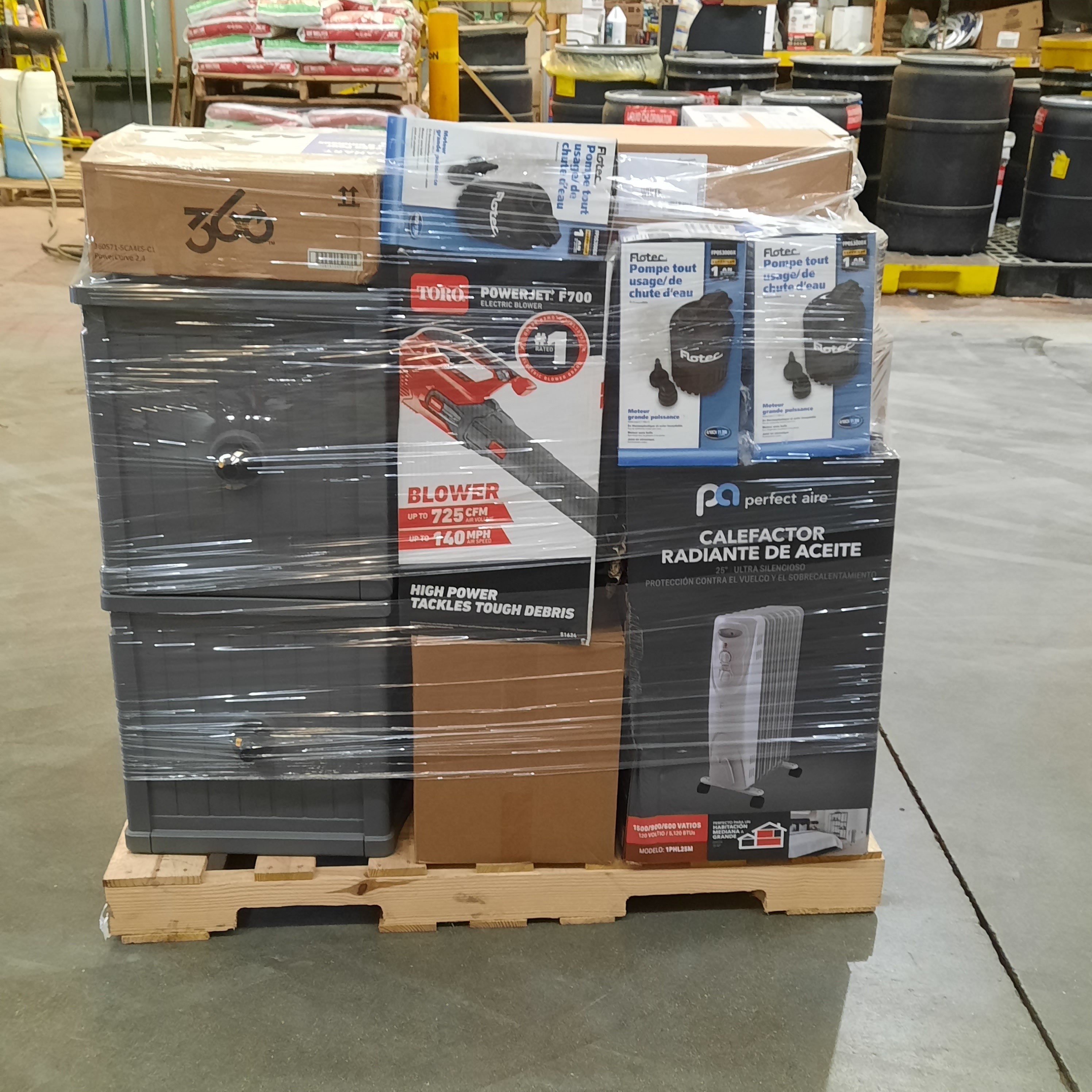 4 Pallets of UNMANIFESTED Mixed Merchandise, Like New Condition ...