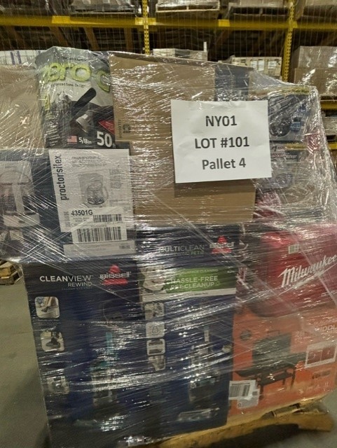 4 Pallets of UNMANIFESTED Mixed Merchandise, Used - Good Condition ...