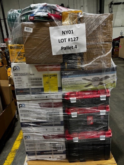 4 Pallets of UNMANIFESTED Mixed Merchandise, Like New Condition ...