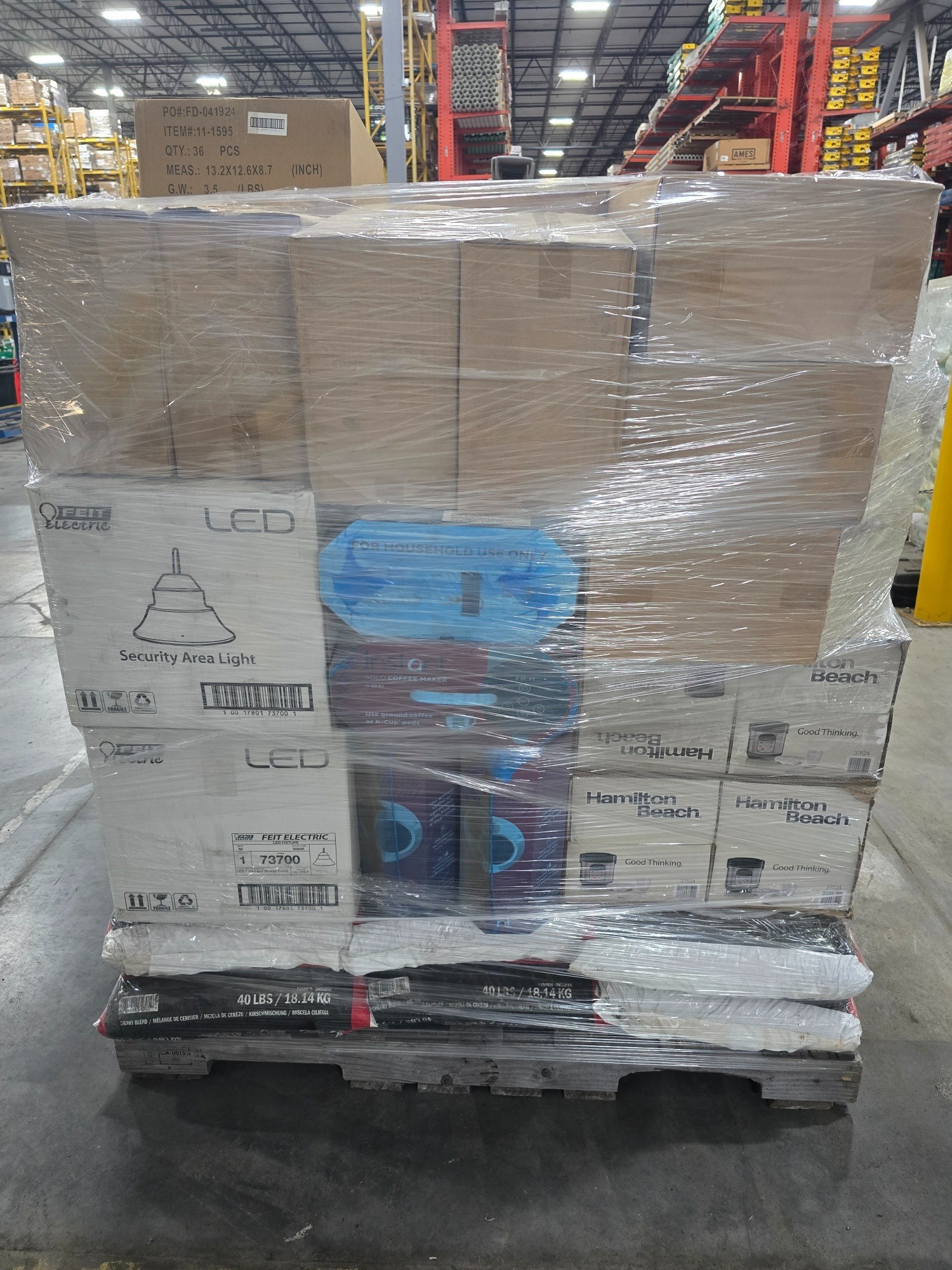 3 Pallets of UNMANIFESTED Mixed Merchandise, Like New Condition ...