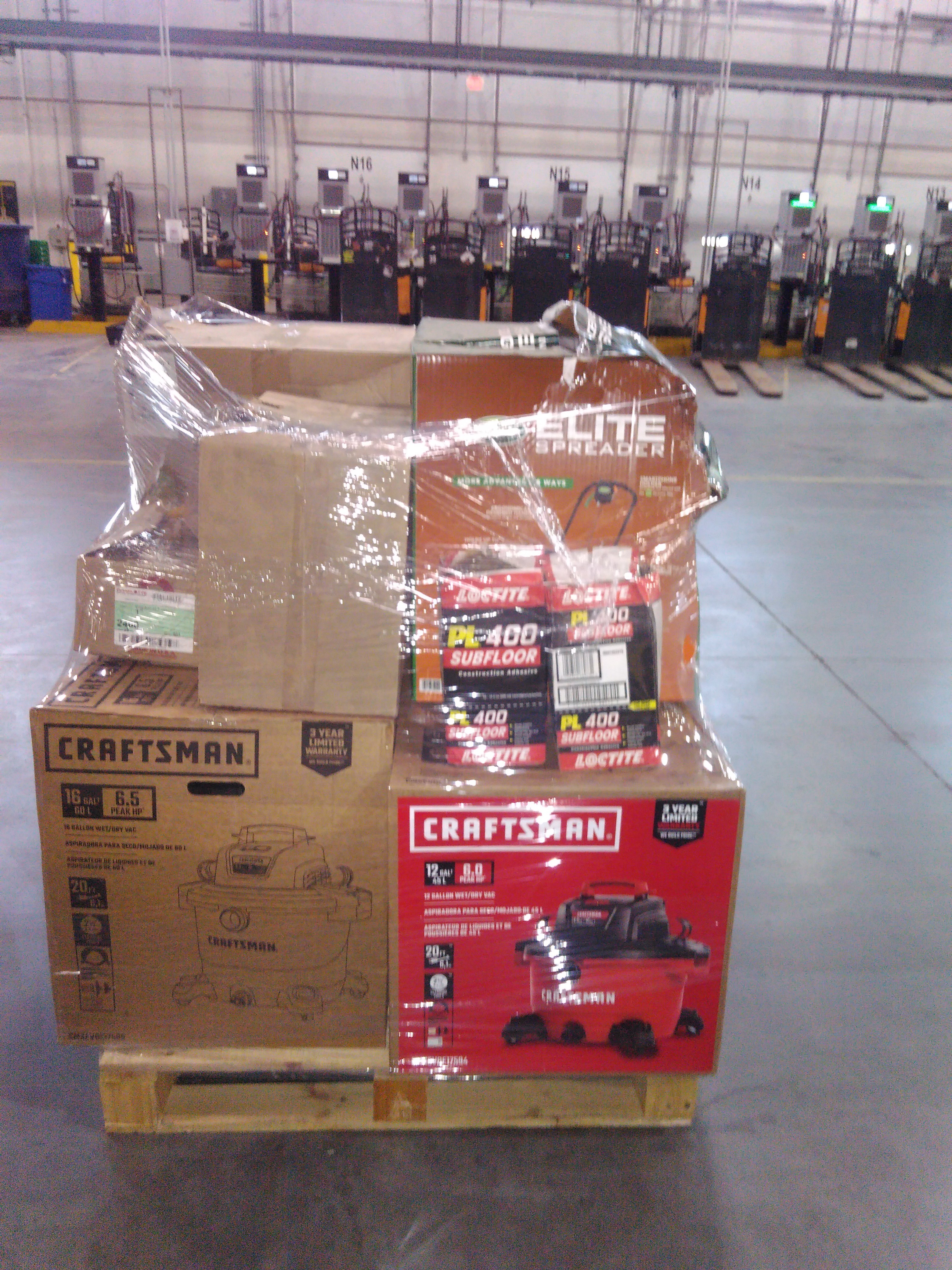 4 Pallets of UNMANIFESTED Mixed Merchandise, Like New Condition ...