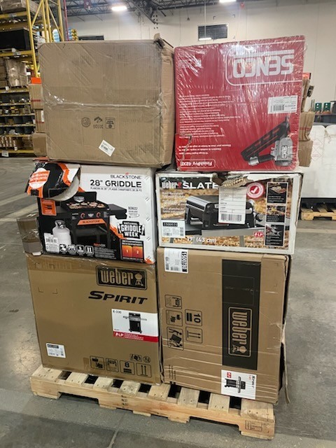 7 Pallets of UNMANIFESTED Mixed Merchandise, Like New Condition, Dallas ...