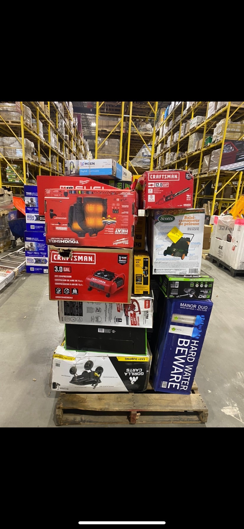 1 Pallet of UNMANIFESTED Mixed Merchandise, Used - Good Condition ...