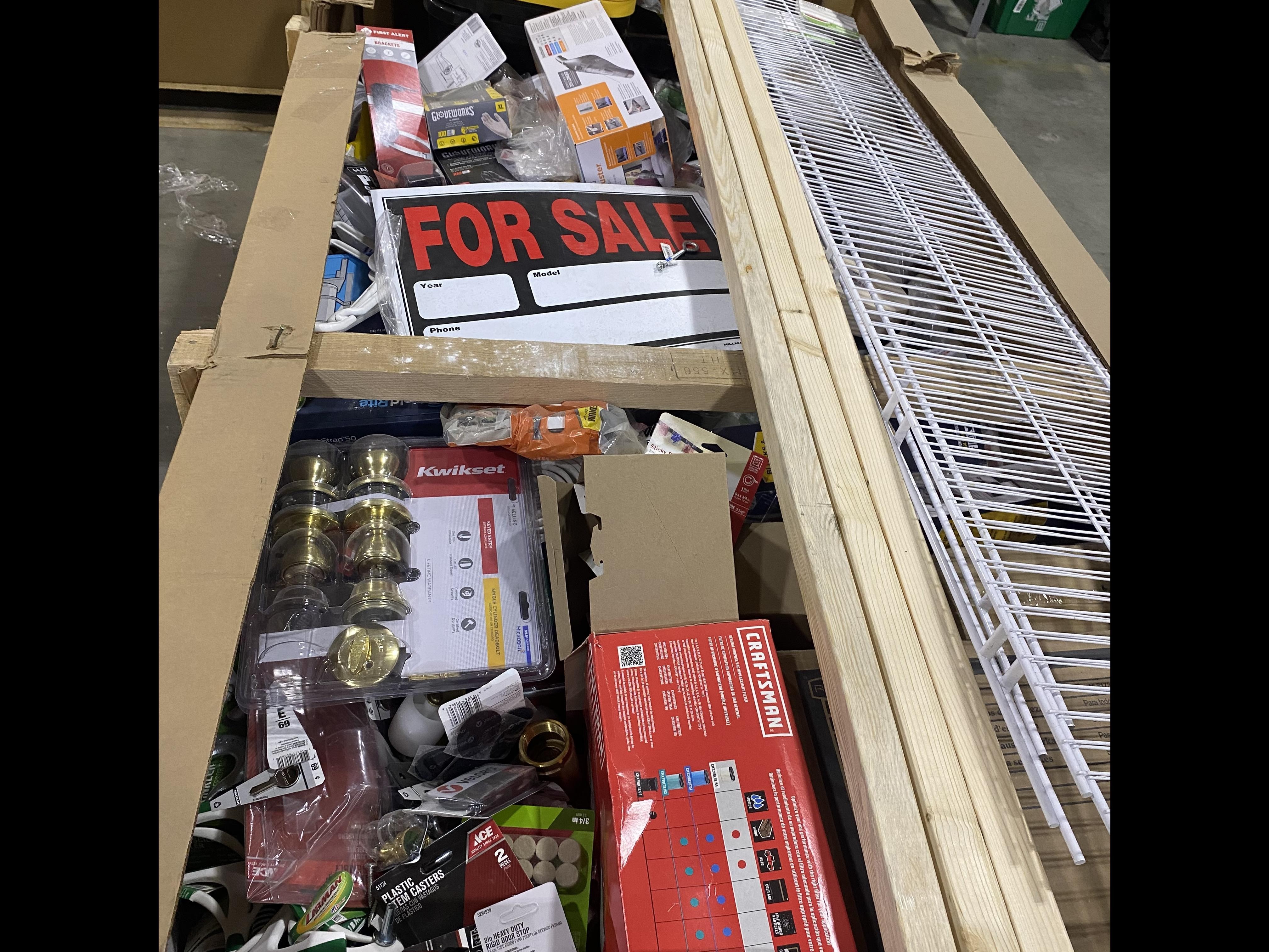 1 Pallet of UNMANIFESTED Mixed Merchandise, Used - Good Condition ...