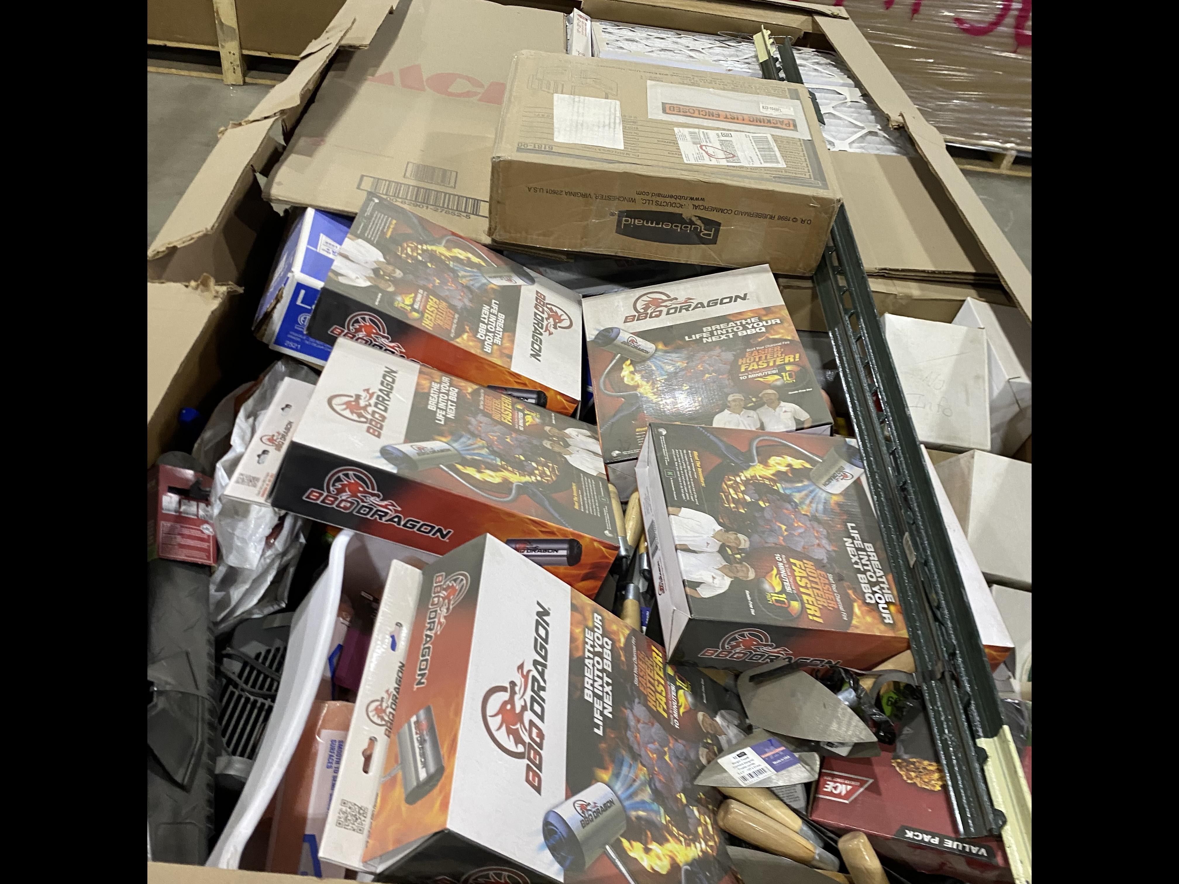 1 Pallet of UNMANIFESTED Mixed Merchandise, Used - Good Condition ...