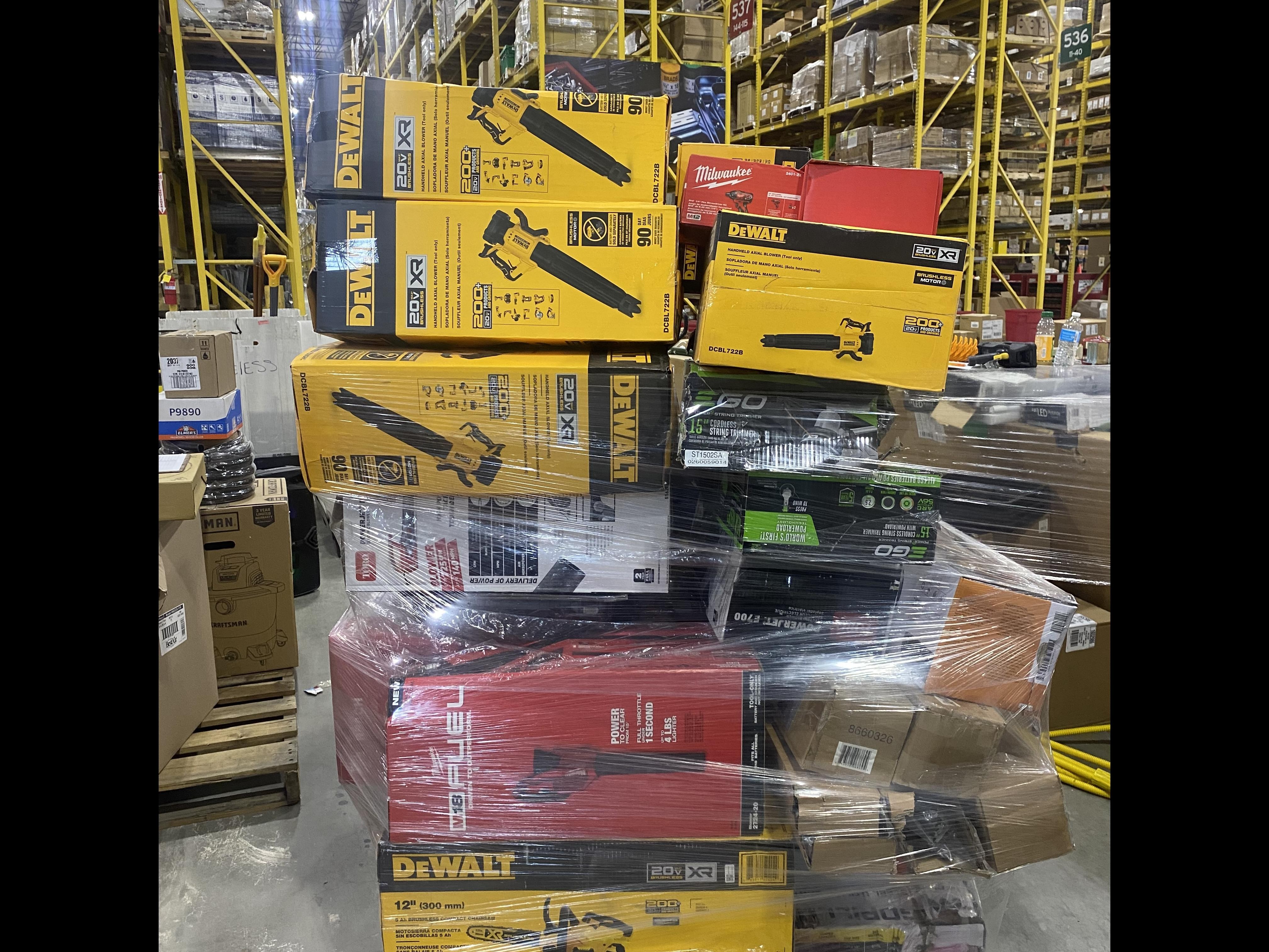 1 Pallet of UNMANIFESTED Mixed Merchandise, Used - Good Condition ...