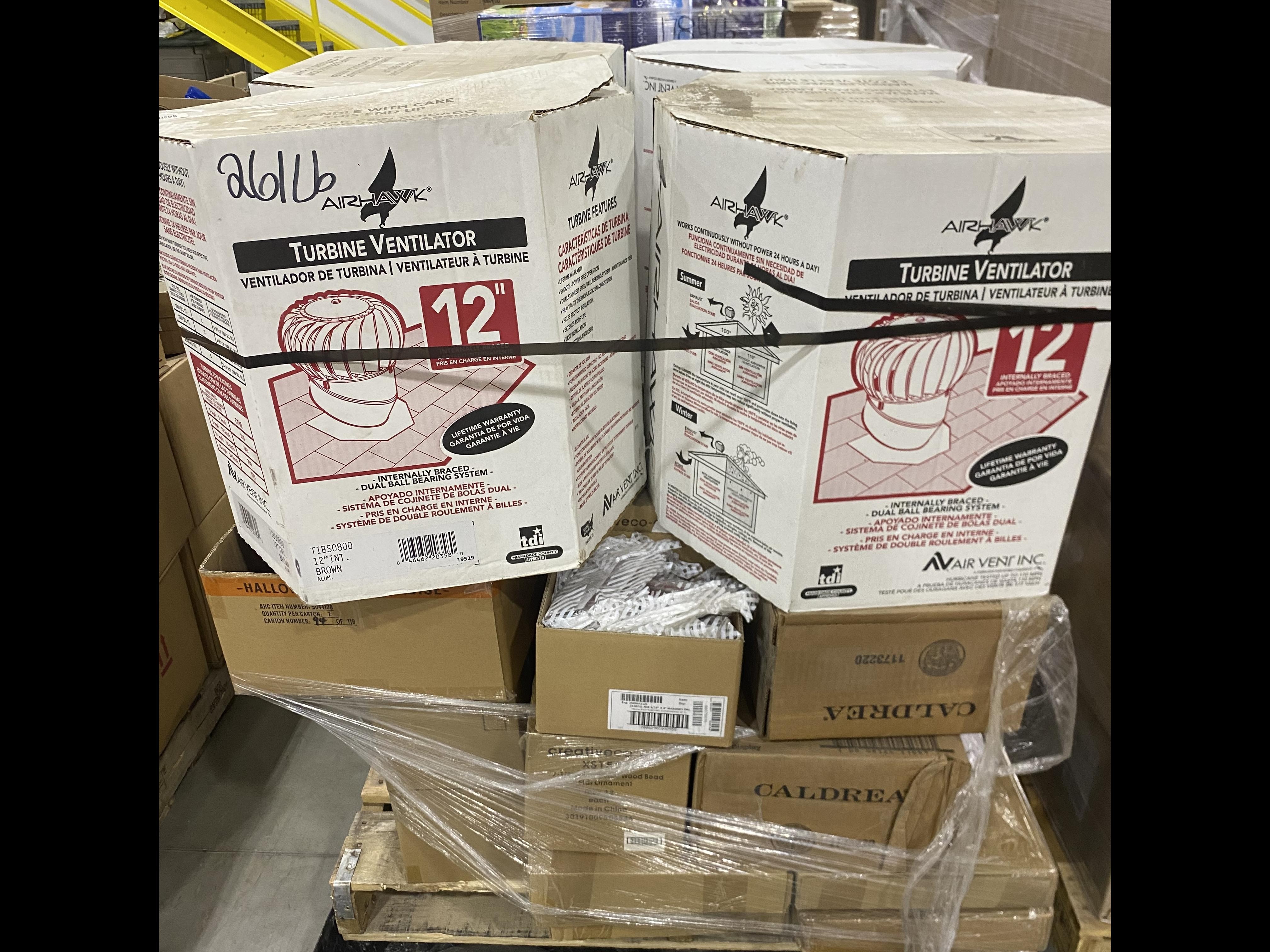 Truckload of UNMANIFESTED Mixed Merchandise, Used - Good Condition ...