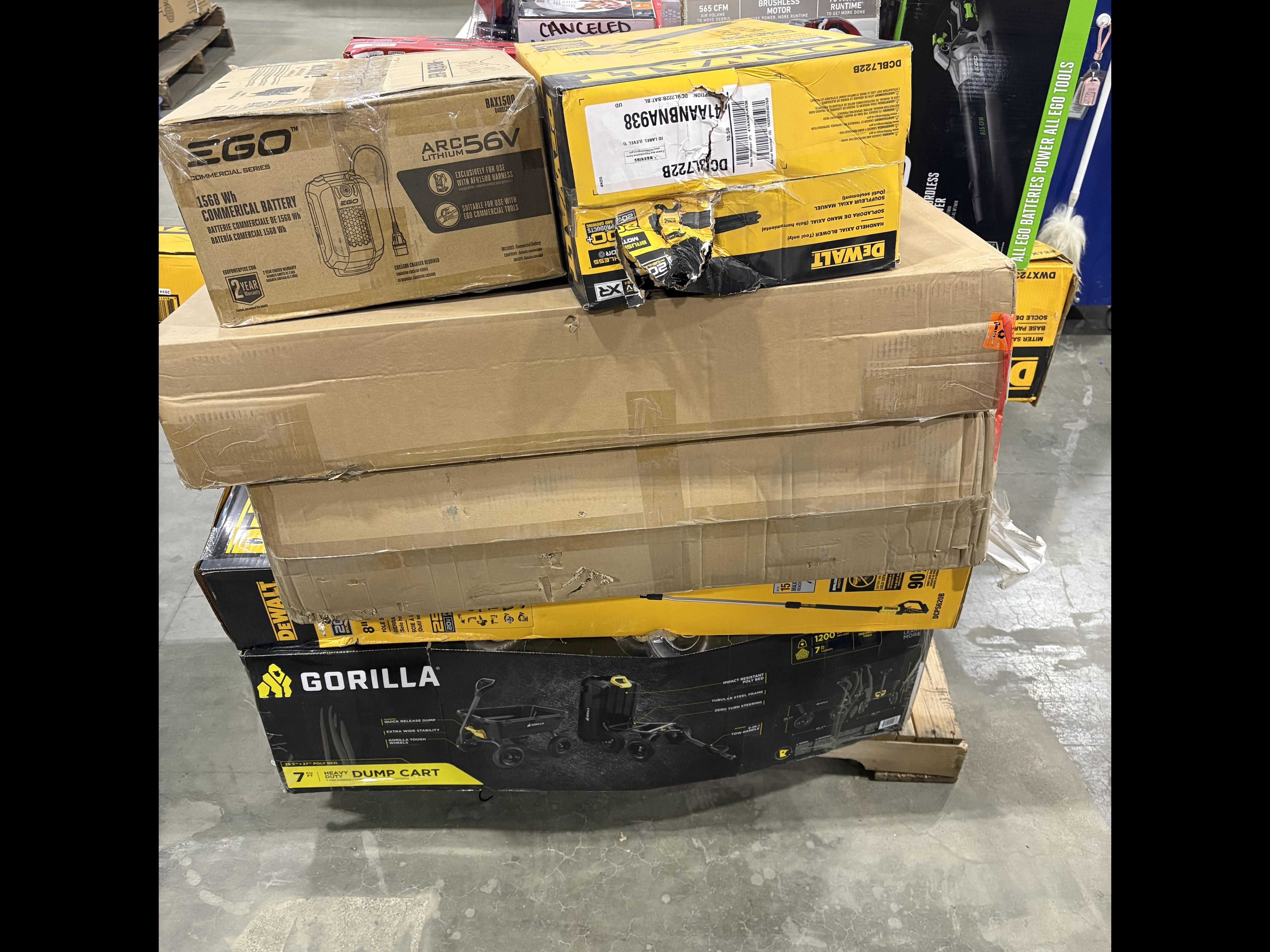 1 Pallet of UNMANIFESTED Mixed Merchandise, Like New Condition, Moxee ...