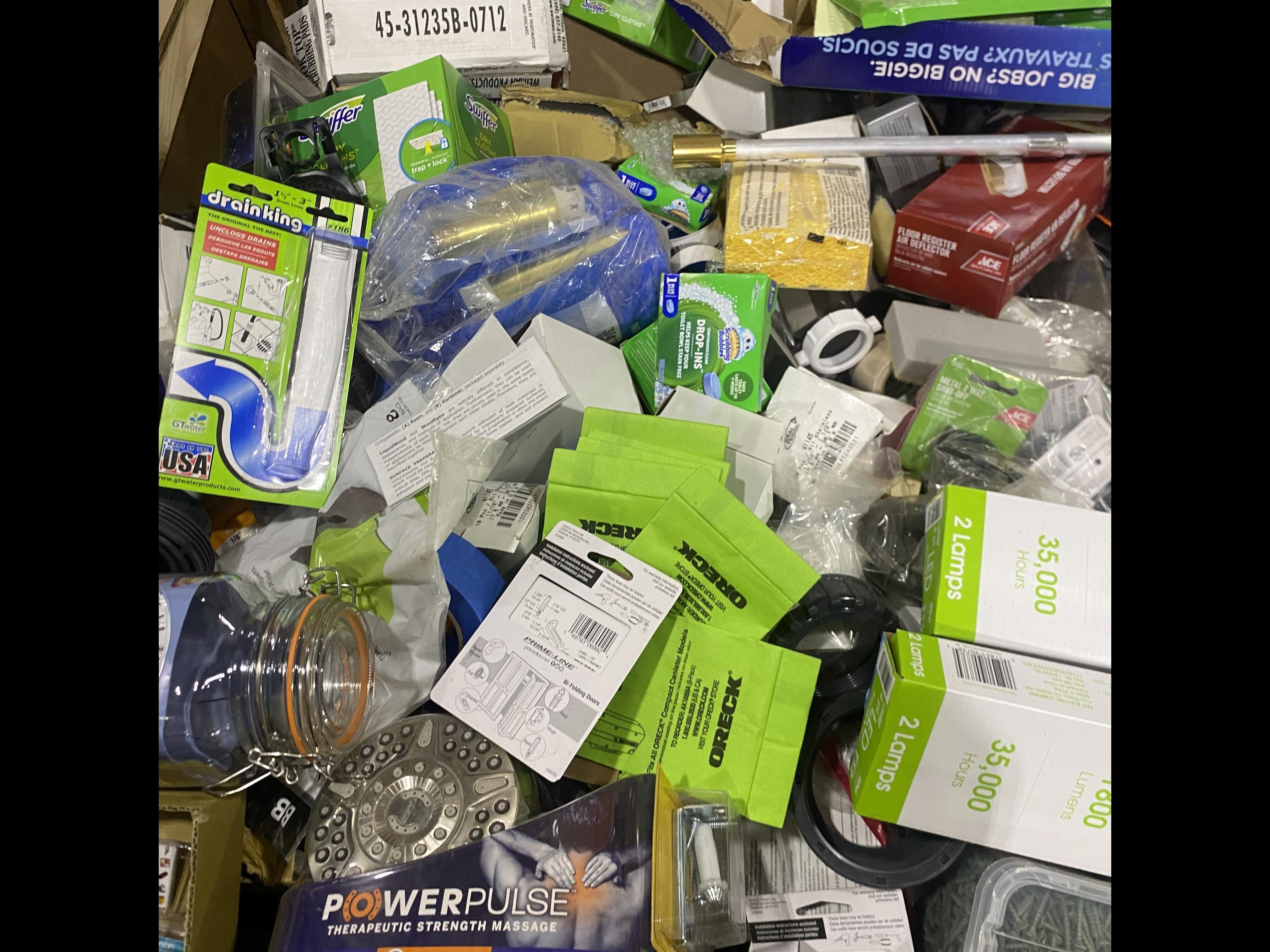 Truckload of UNMANIFESTED Mixed Merchandise, Used - Good Condition ...