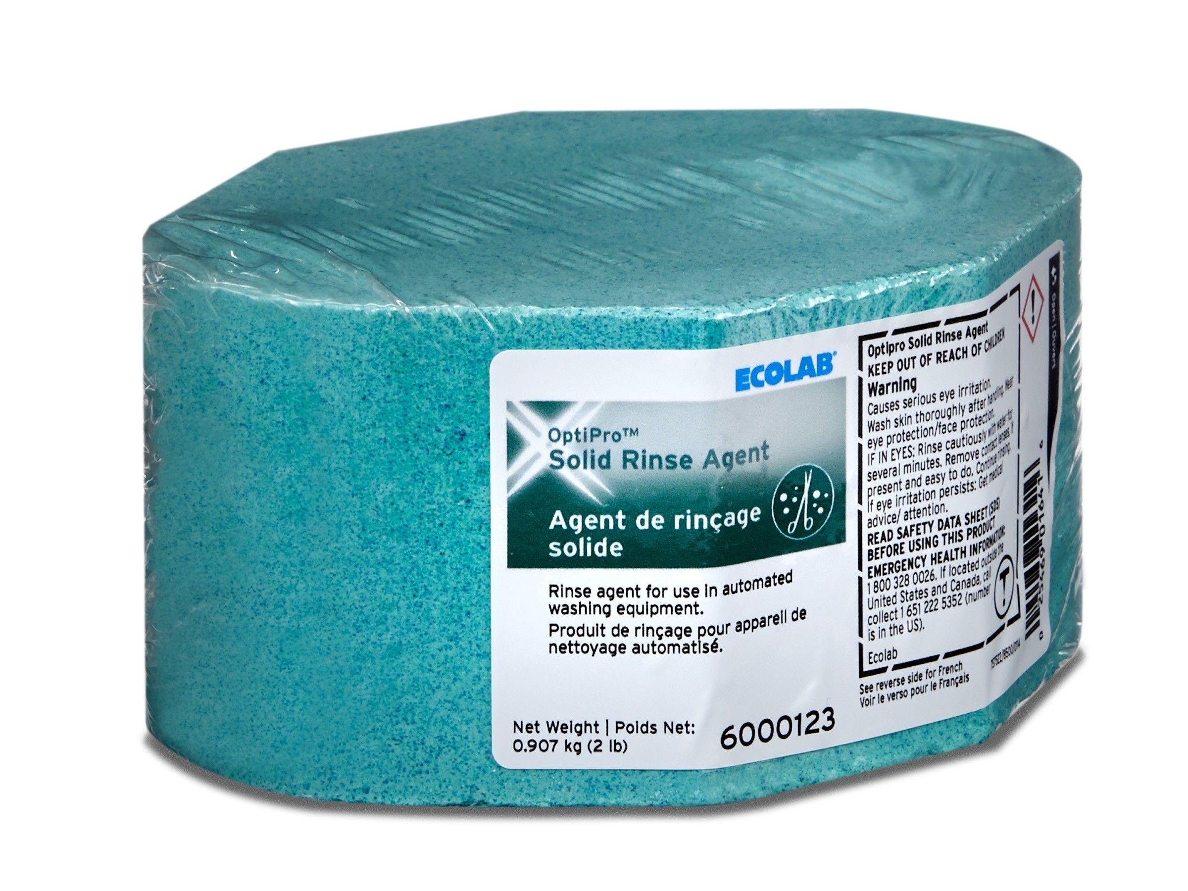 84 Cases (Est. 1 Pallet) of 2 lb OptiPro Solid Rinse Agent, 168 Units ...