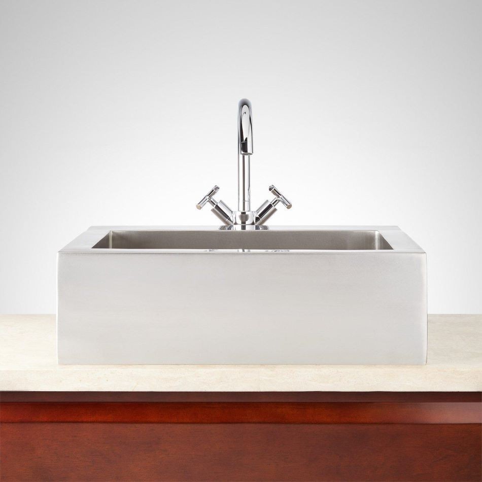 1 Pallet from Signature Hardware of Rectangular Undermount Basins ...