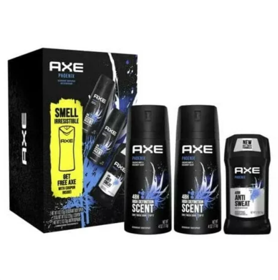 Est. 4 Pallets of Deodorant & Gift Boxes by Dove & Axe, 1,089 Units/174 ...