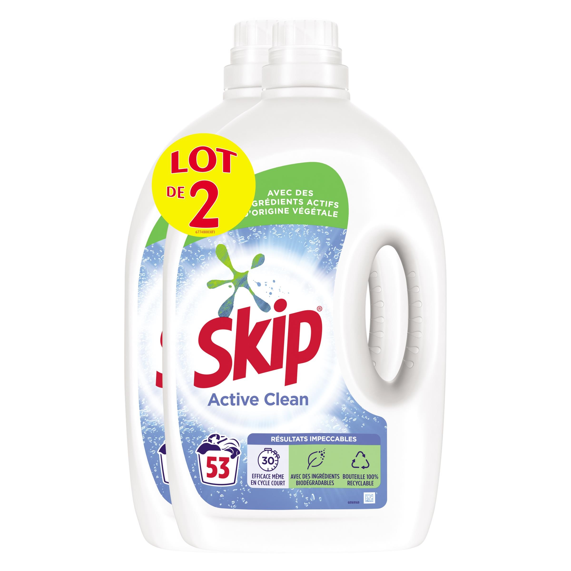 2 Truckloads of Skip Laundry Detergent, 9,216 Pieces/4,608 Units/2,304 ...